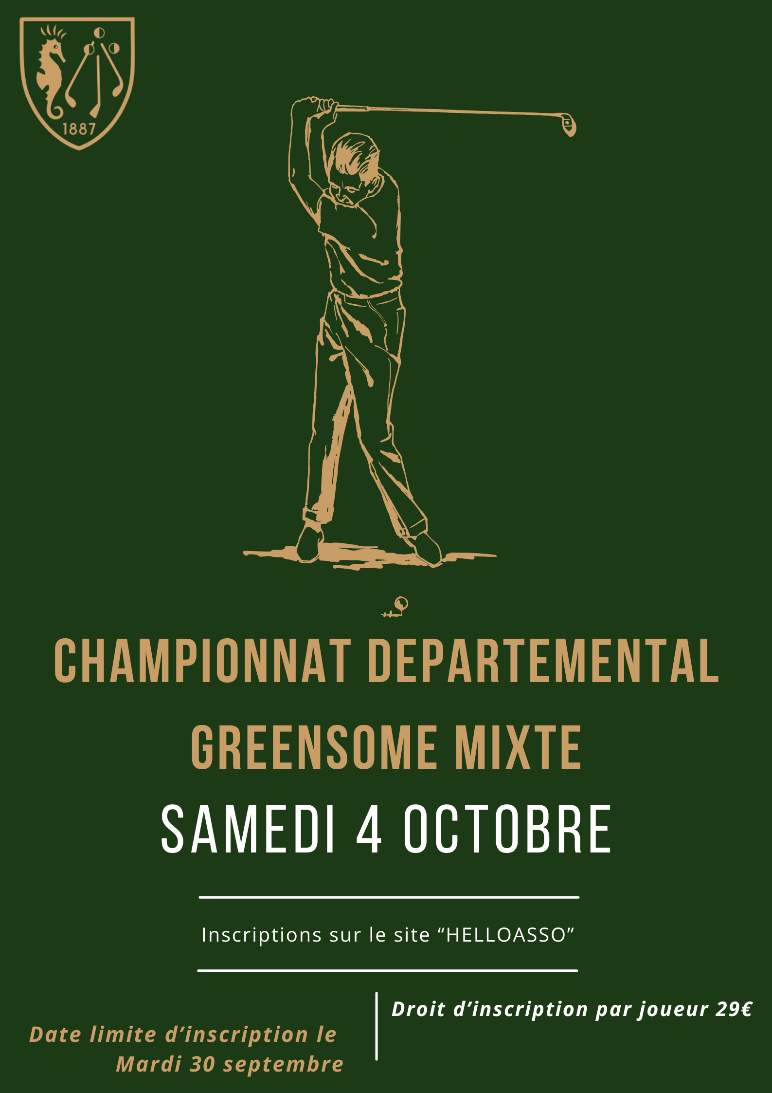 Actualités - GREENSOME MIXTE