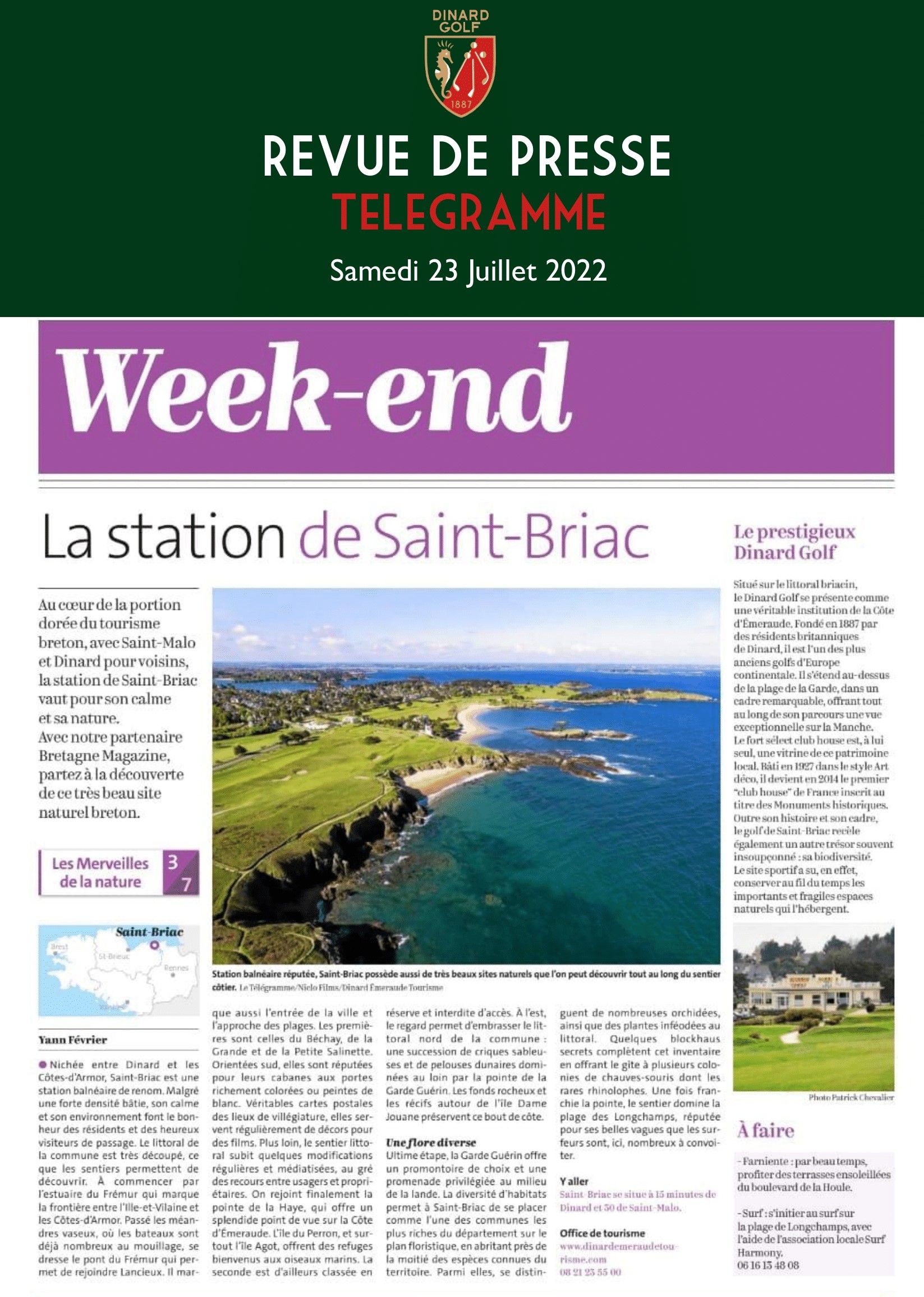 Actualités - REVUE DE PRESSE